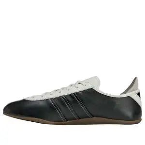 Adidas Y-3 Tokyo Leather Lace-Up Sneakers Black/black/orbit Grey