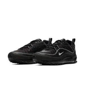 Nike Max 98 " Silver" Sneakers - Black
