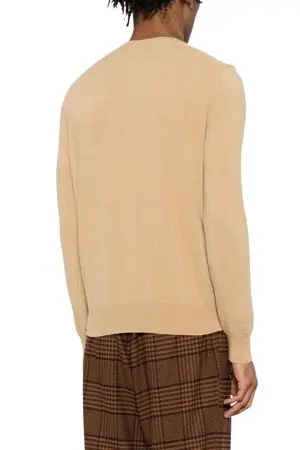 Play Comme Des Garcon Emblem Cardigan - Beige