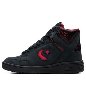 CONVERSE X Naruto Weapon Mid "itachi" Sneakers - Black/red