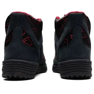 CONVERSE X Naruto Weapon Mid "itachi" Sneakers - Black/red