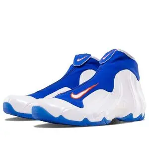 Nike Flightposite 2014 Basketball Sneakers - White/royal Blue/orange