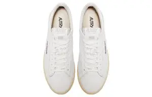 AUTRY Dallas Goatskin Low Top Sneakers - White/cream