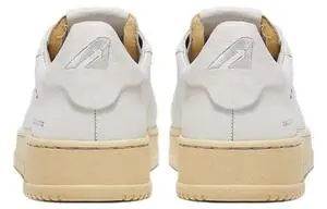 AUTRY Dallas Goatskin Low Top Sneakers - White/cream