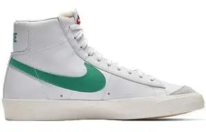 Nike Blazer Mid '77 Vintage High Top Sneakers - White/green