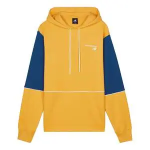 NEW BALANCE Hooded Pullover Sweatshirt - Yellow