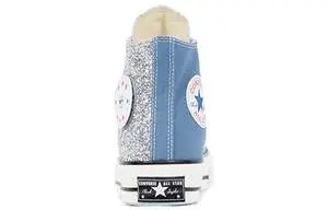 CONVERSE Chiara X Chuck 70 High Top Glitter Sneakers - Blue