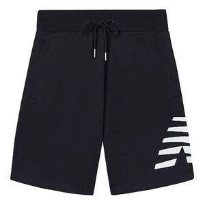 NEW BALANCE Logo Print Sportswear Shorts - Black/white