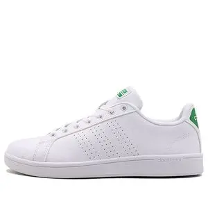 Adidas Cloudfoam Advantage Clean Sneakers - Ftwwht/ftwwht/green