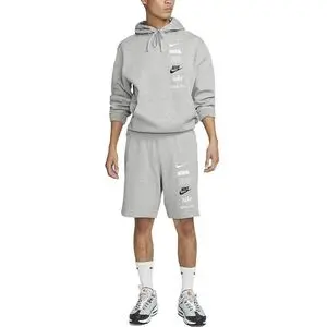 Nike Club Fleece French Terry Shorts - Grey/multi-color
