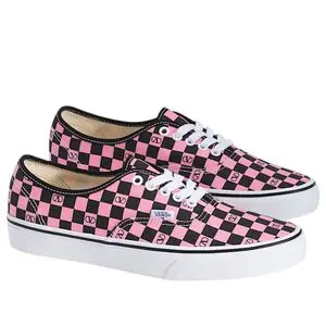 VANS X Valentino Garavani Authentic Sneakers - Checkerboard/pink