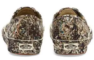 VANS Moma X Authentic 'jackson Pollock's One:number 31, 1950' Low Top Sneakers - Multi-color
