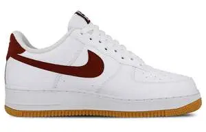 Nike Force 1 Low "team Red Gum - White/brown