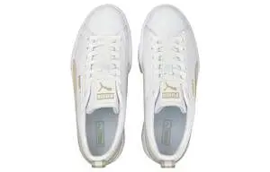 PUMA Mayze 'white Peyote' Sneakers - White/gold