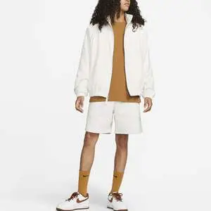Nike Swoosh Satin Bomber Jacket - Phantom White/silver
