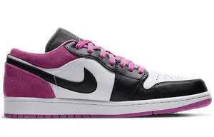 JORDAN 1 Low Se "fuchsia - Black/active Fuchsia/white