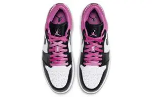 JORDAN 1 Low Se "fuchsia - Black/active Fuchsia/white