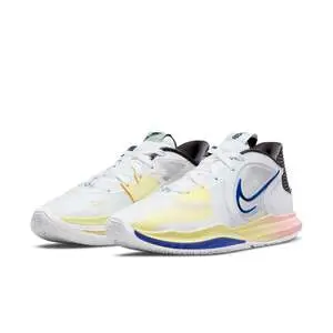 Nike Kyrie Low Athletic Sneakers - White/yellow/pink
