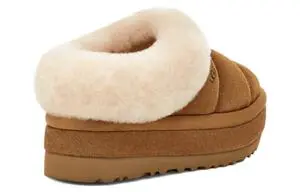 UGG Tazzlita Suede Platform Slippers