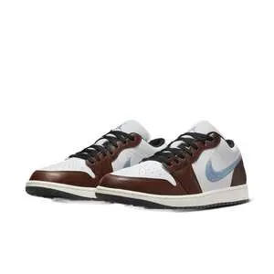 JORDAN 1 Low Se Sneakers - White/blue Grey/black