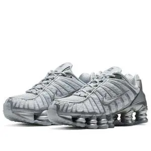 Nike Shox Tl "chrome" Sneakers - Silver