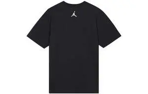 JORDAN 1 Pocket Shoes Embroidered Round Neck Short Sleeve T-shirt - Black