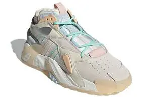 Adidas Streetball Athletic Sneakers - Grey/white/yellow