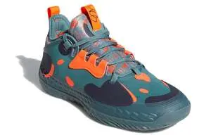 Adidas Harden Volume 5 Futurenatural "floral Hazy Emerald - Blue/orange