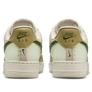 Nike Force 1 Low Casual Sneakers - Cream/green