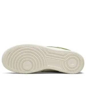 Nike Force 1 Low Casual Sneakers - Cream/green