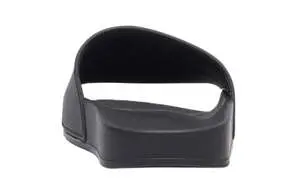 Balenciaga Rubber Pool Slides - Black/white