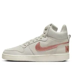 Nike Nike Court Borough Mid Premium High Top Sneakers Creamwhite/gold