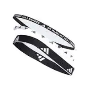 Adidas Multiple Width Training Headbands 3 Per Pack 'black White