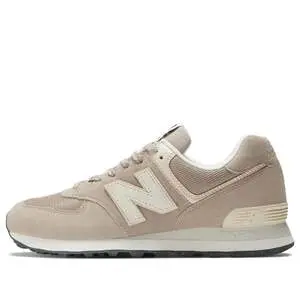 NEW BALANCE 574 Low Top Sneakers - Cream/brown