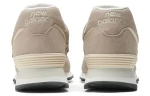 NEW BALANCE 574 Low Top Sneakers - Cream/brown
