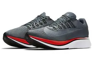 Nike Zoom Fly Og Athletic Sneakers - Grey/orange