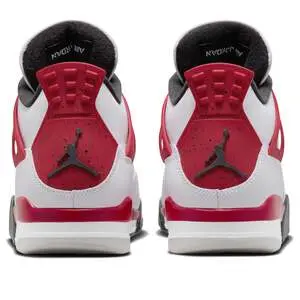 JORDAN Air Retro "red Cement" Sneakers - White/fire Red/black