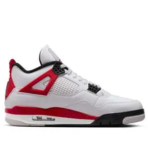 JORDAN Air Retro "red Cement" Sneakers - White/fire Red/black