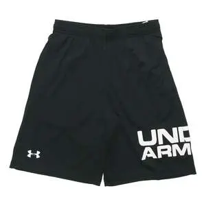 Under Armour Tech Wordmark Sports Shorts - Black/white