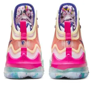 Nike Lebron 19 Ep "valentine's Day" Athletic Sneakers - White/pinkmint/purple