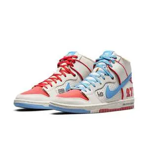 Nike X Ishod Wair X Magnus Walker "urban Outlaw" Dunk High Pro - White