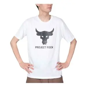 Under Armour Project Rock Payoff Graphic T-shirt - White
