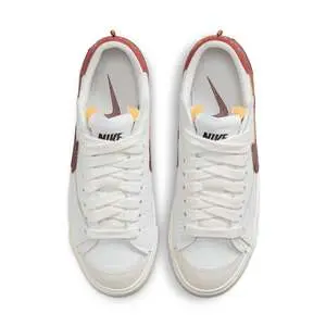 Nike Blazer Low '77 Jumbo Sneakers - White/red