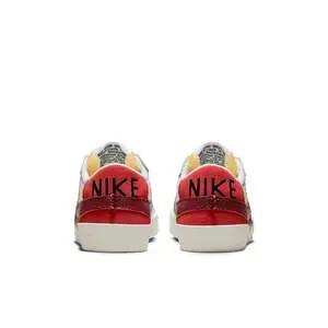 Nike Blazer Low '77 Jumbo Sneakers - White/red