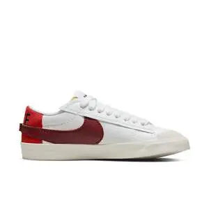 Nike Blazer Low '77 Jumbo Sneakers - White/red