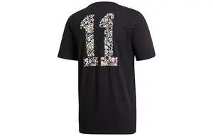 Adidas Lil Stripe Nmbr Soccer/football T-shirt - Black