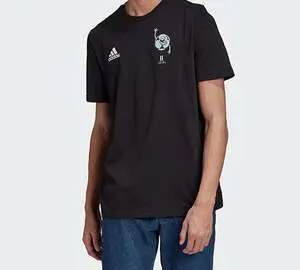 Adidas Lil Stripe Nmbr Soccer/football T-shirt - Black