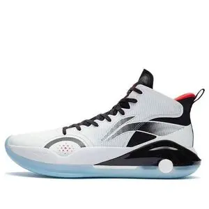 LI-NING Yushuai 15 High-top Athletic Sneakers - White/black