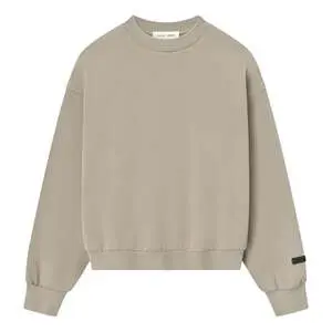 Fear Of God Classic Fit Fleece Crewneck - Timber