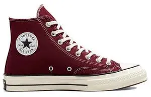 CONVERSE Chuck 70 High Top Recycled Canvas Sneakers - Wine
